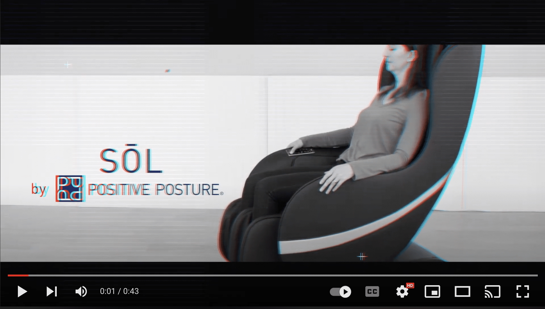 Positive Posture Sōl Massage Chair | Furniture For Life